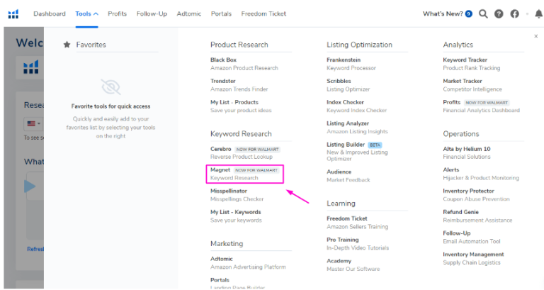 Helium 10 Magnet Tool – Features & Usage Guide