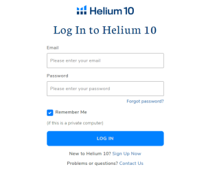 How To Login To Helium 10 (2025 Guide)